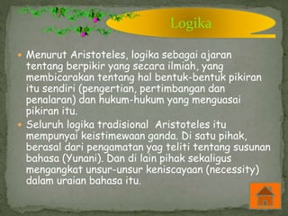 Filsafat aristoteles | PPTX