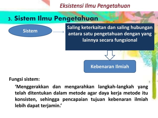 Filsafat dan ilmu pengetahuan | PPTX