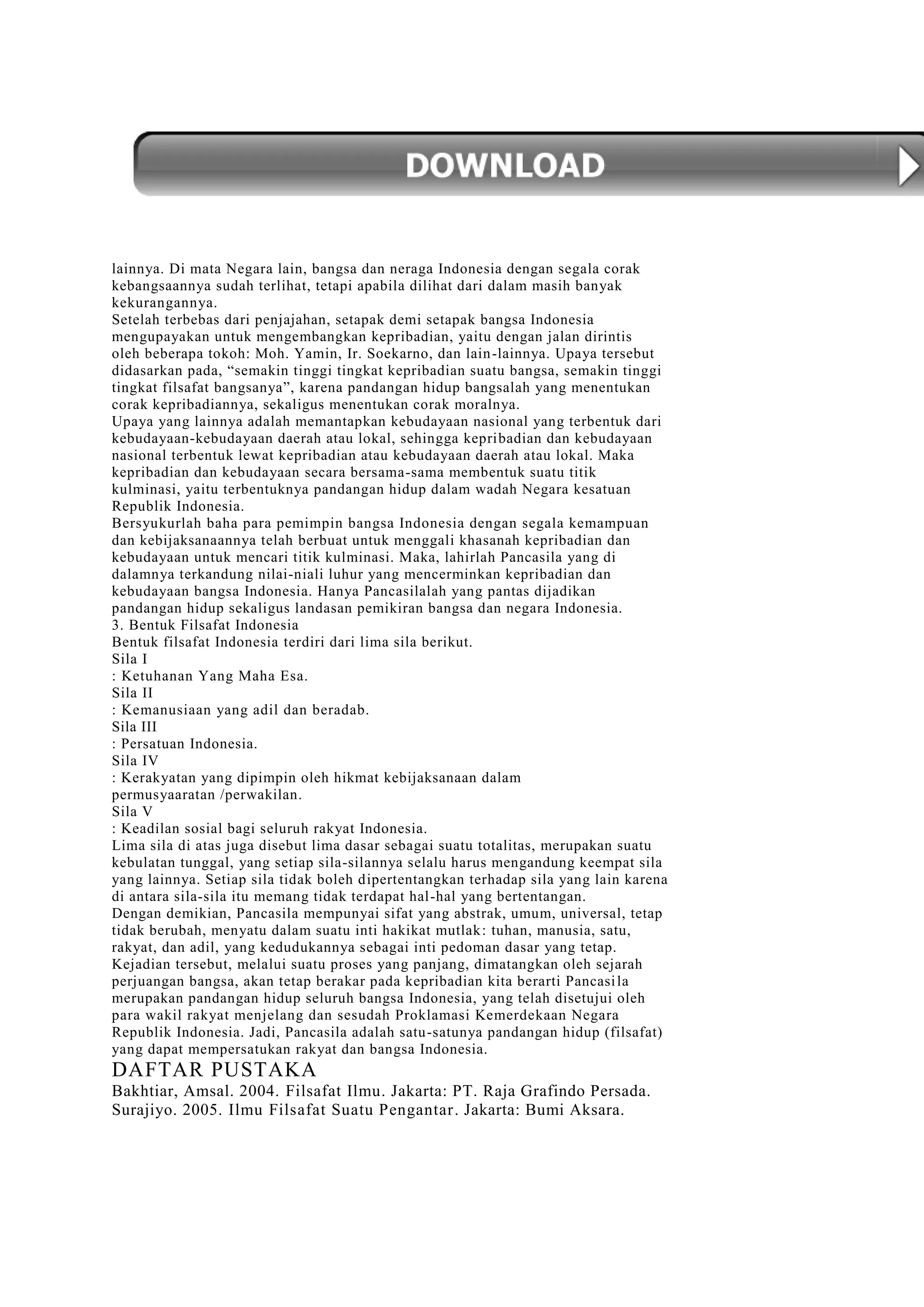 Filsafat di timur | DOCX