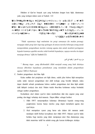 Filsafat hukum islam | DOCX