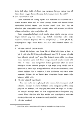 Filsafat hukum islam | DOCX