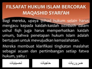 Filsafat hukum islam di masa ulama klasik dan | PPTX