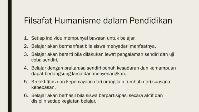 Filsafat humanisme dan perkembangannya | PDF