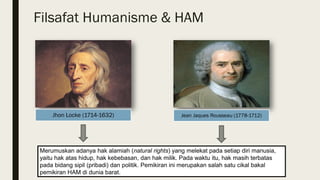 Filsafat humanisme dan perkembangannya | PDF
