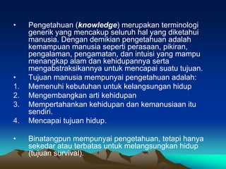 Filsafat ilmu | PDF