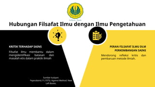 FILSAFAT ILMU MSG UNTUK PERGURUAN TINGGI.pptx | Free Download