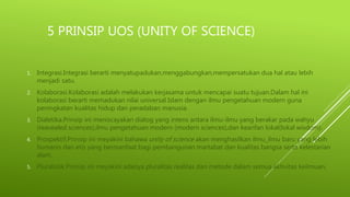 Filsafat kesatuan ilmu.pptx