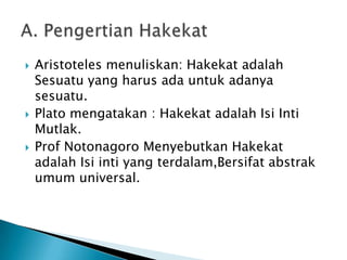 Filsafat pancasila | PPTX