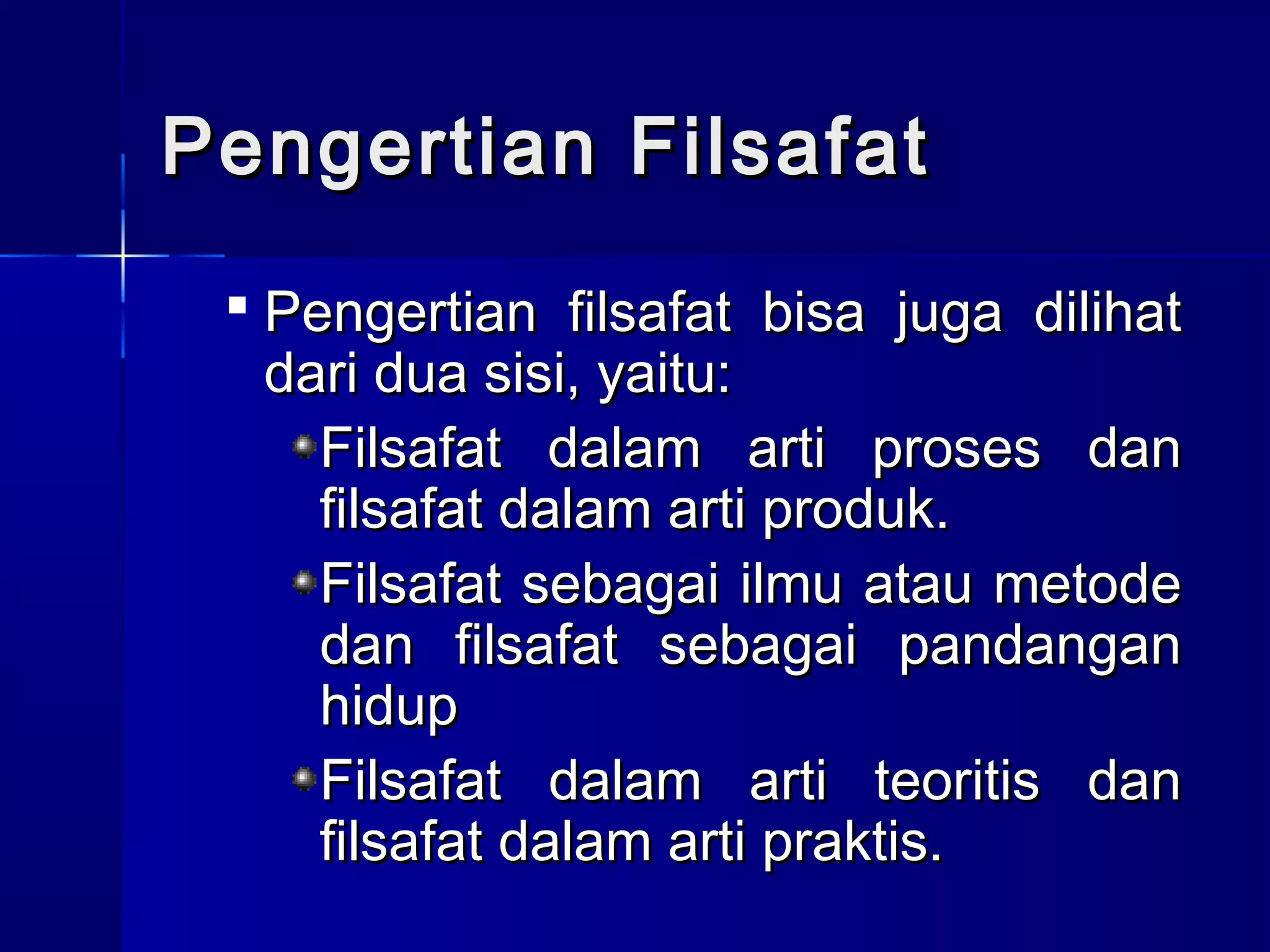Filsafat pend | PPT