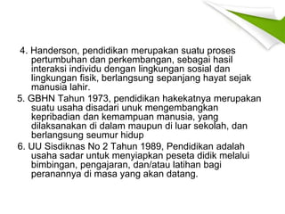 Filsafat Pendidikan | PPT