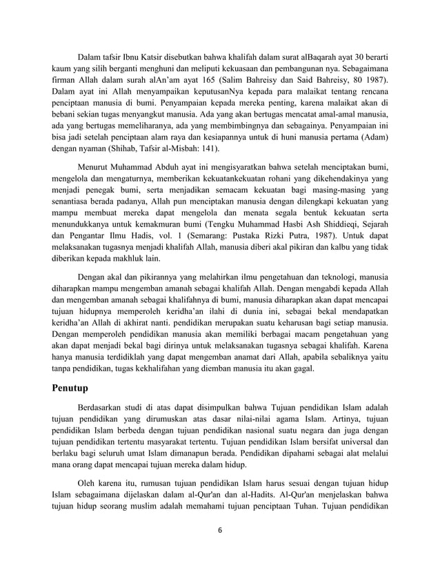 Filsafat pendidikan (Hakikat Tujuan Pendidikan Dalam Islam).docx