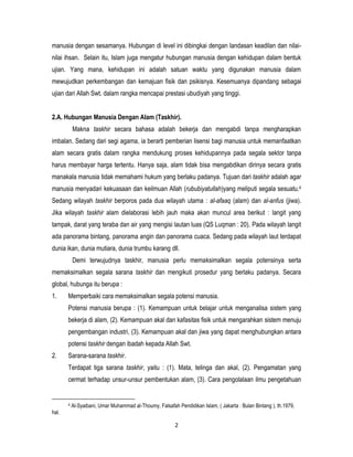 Filsafat pendidikan islam | DOCX