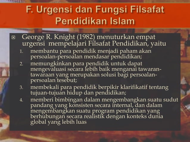 Filsafat Pendidikan Islam | PPTX