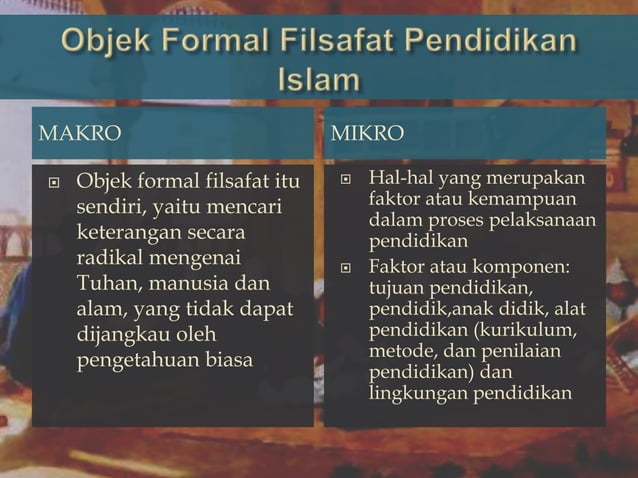 Filsafat Pendidikan Islam | PPTX