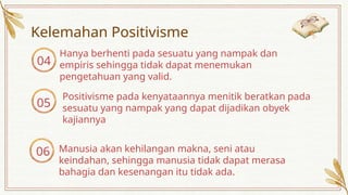 filsafat ilmu posivitisme, jurusan management | PPT | Free Download