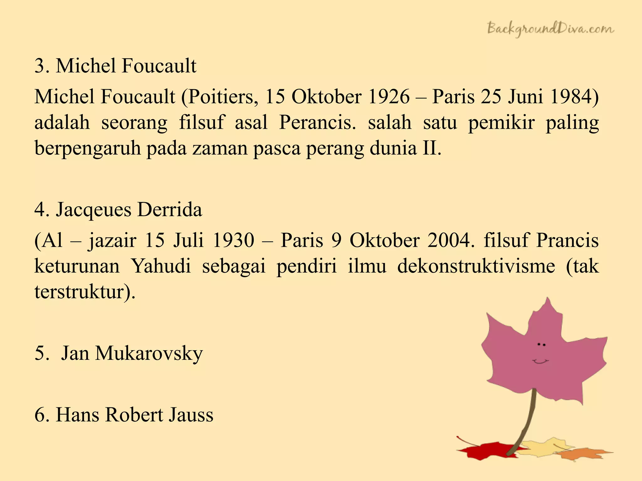 Filsafat postmodernisme | PPTX