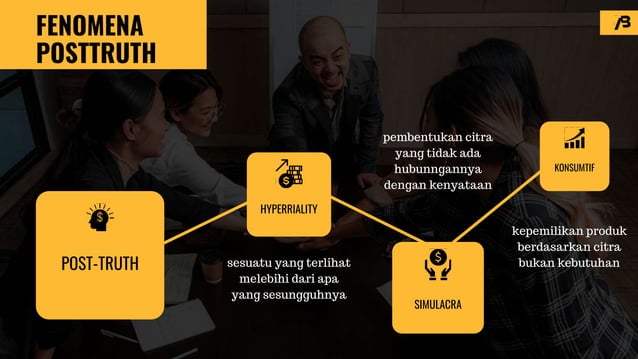 filsafat sosial post truth_karakteristik dan dampak | PPTX