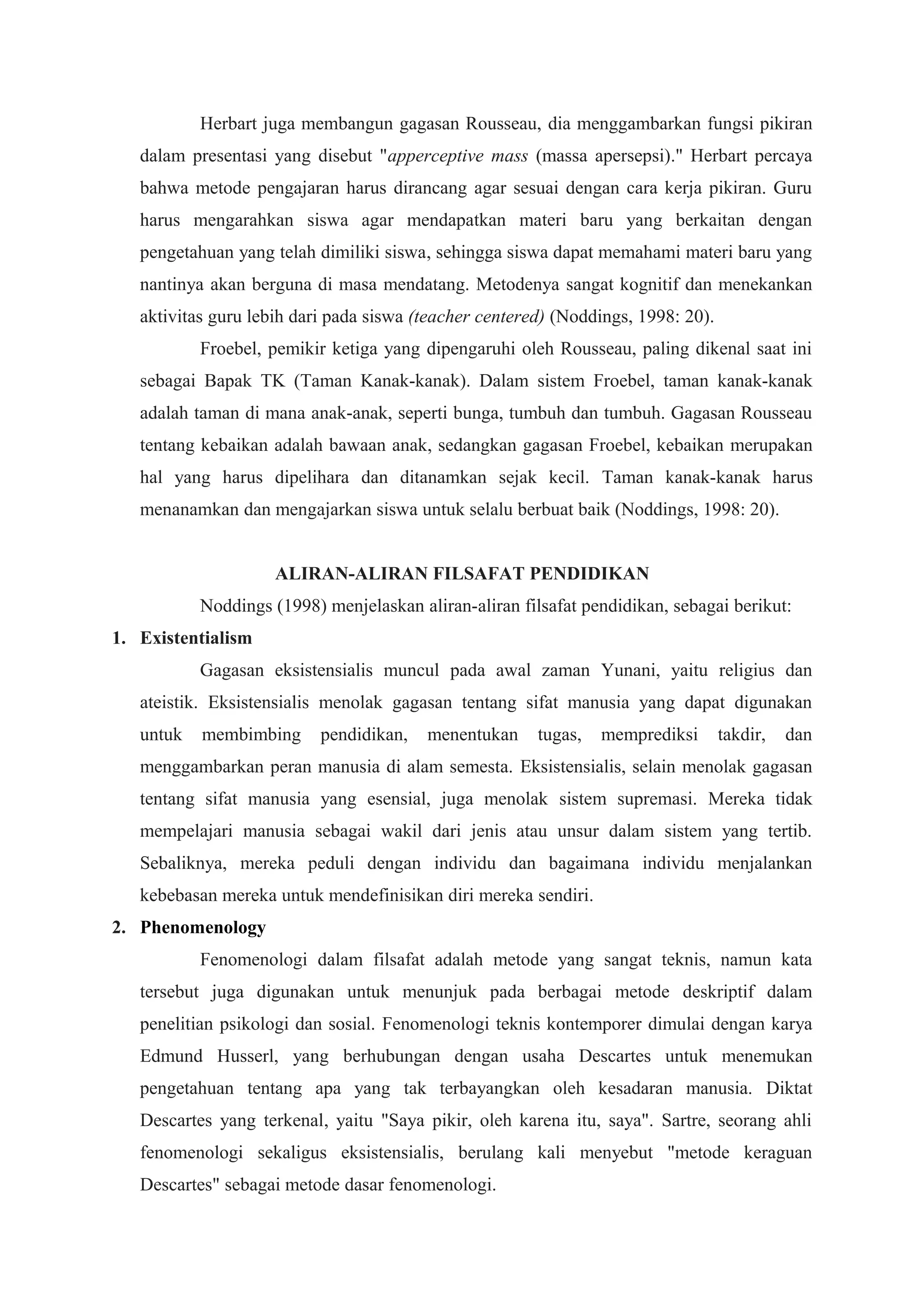 Filsafat Pendidikan | PDF