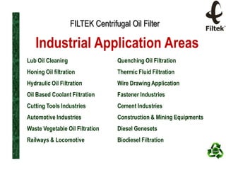 Filtek India Pvt. Ltd., Maharashtra, Oil Filters and Cleaners | PPT