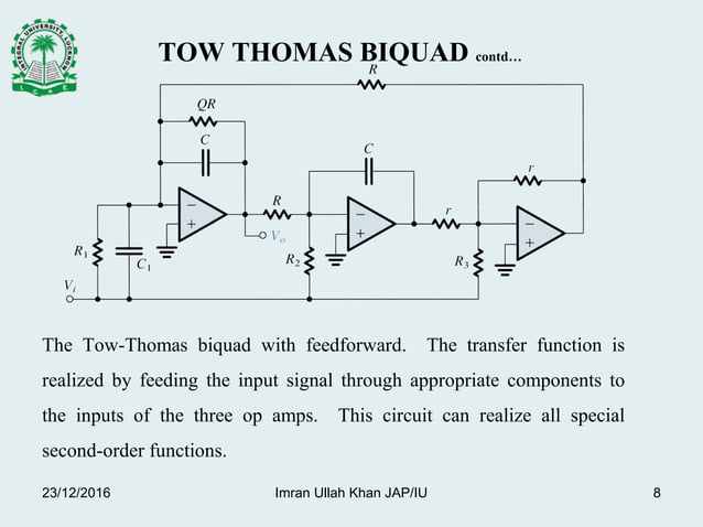 Biquad Filter | PPT