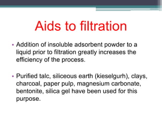 Filter aids | PPTX