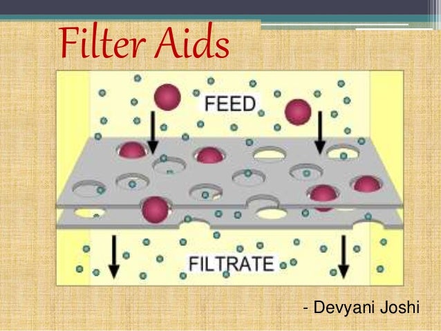 Filter aids