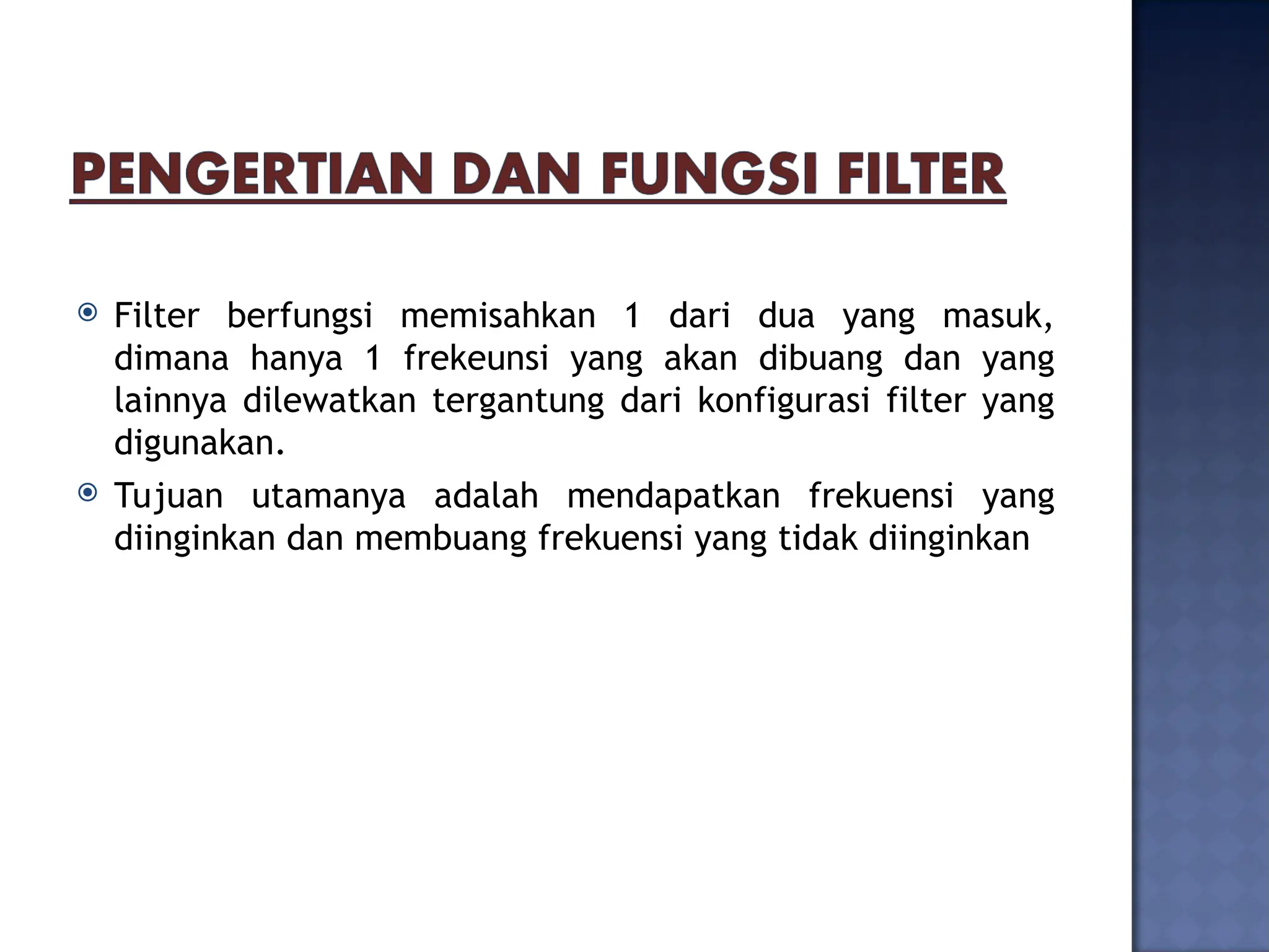 FILTER AKTIF SAJA (1).ppt YANG TEKNIK TEKNIK AJA | PPT