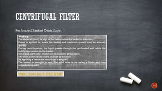 Filteration process chemistry | PPT