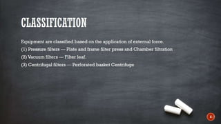 Filteration process chemistry | PPT