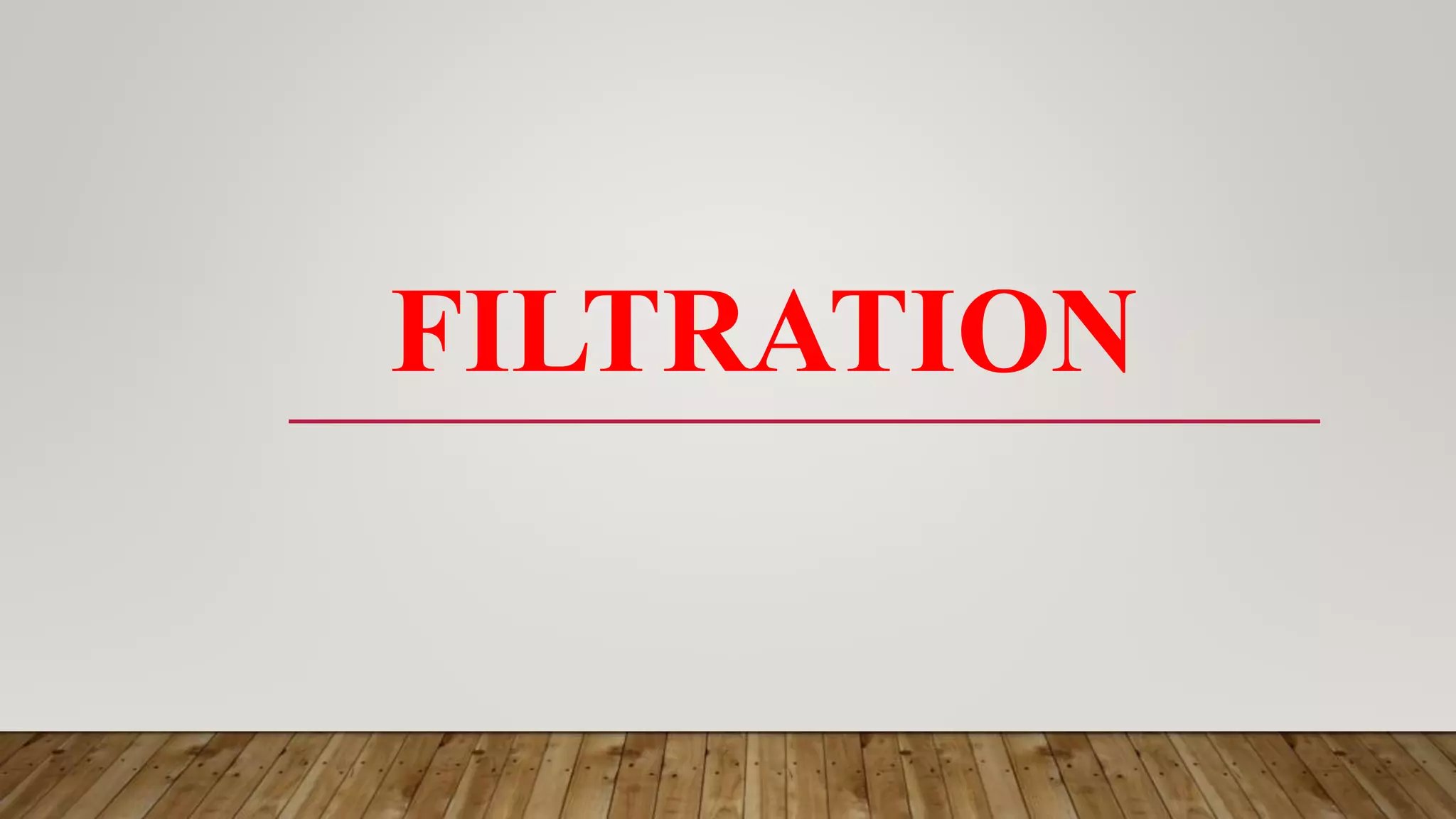 Filteration, Radiation , Ultrasonic sterilization | PPTX