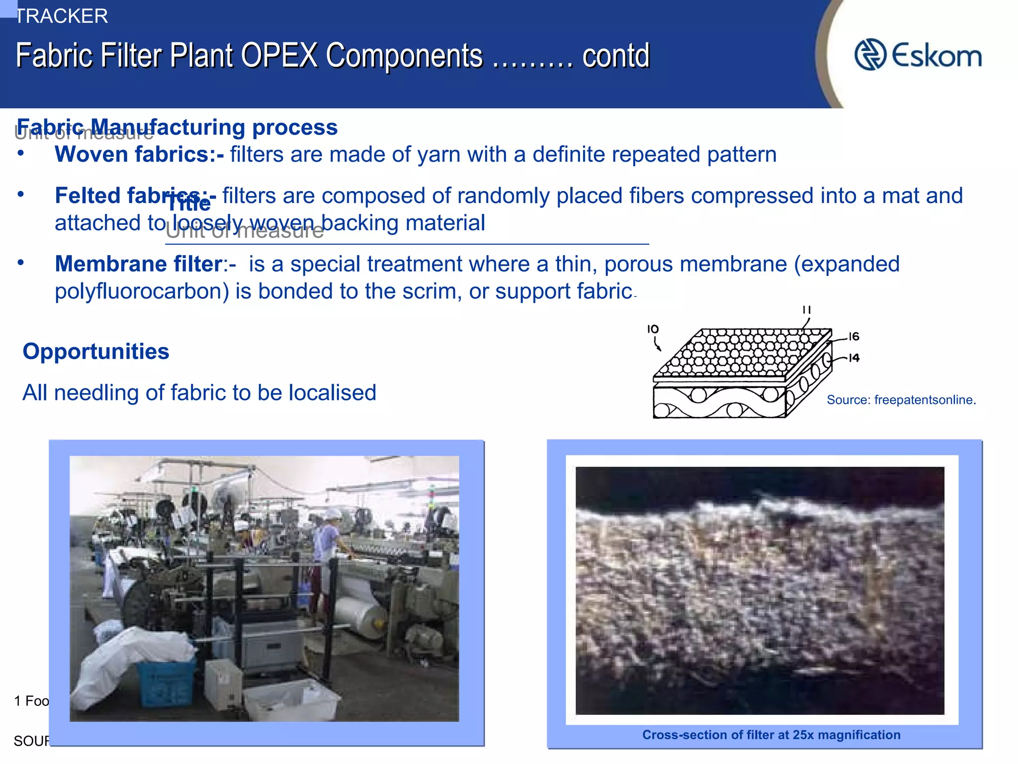 Filter bag sdl presentation v3 | PPT