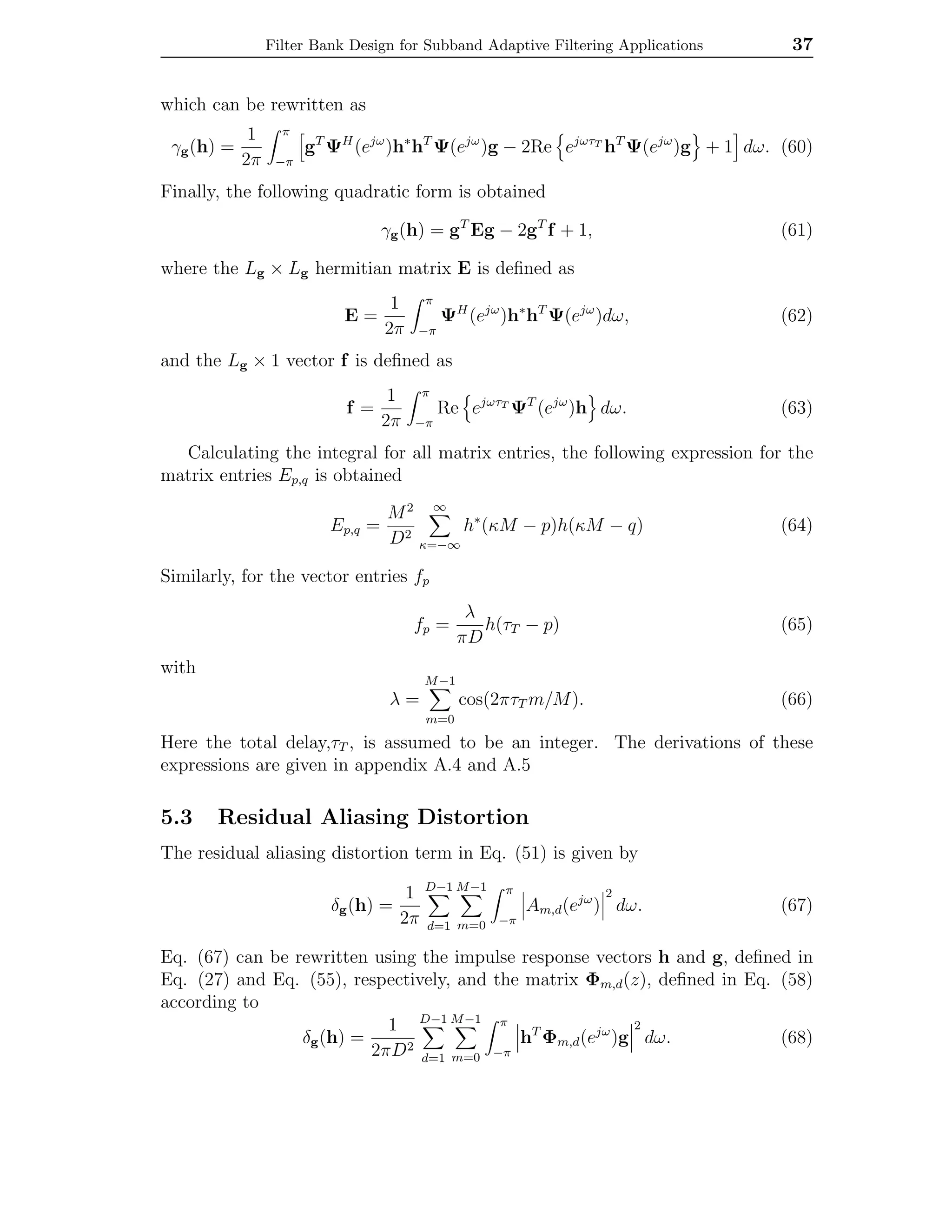 Filter Bank Design and adaptive filters.pdf | Digital Audio | Computer ...