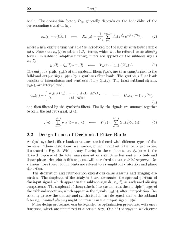 Filter Bank Design and adaptive filters.pdf | Digital Audio | Computer ...