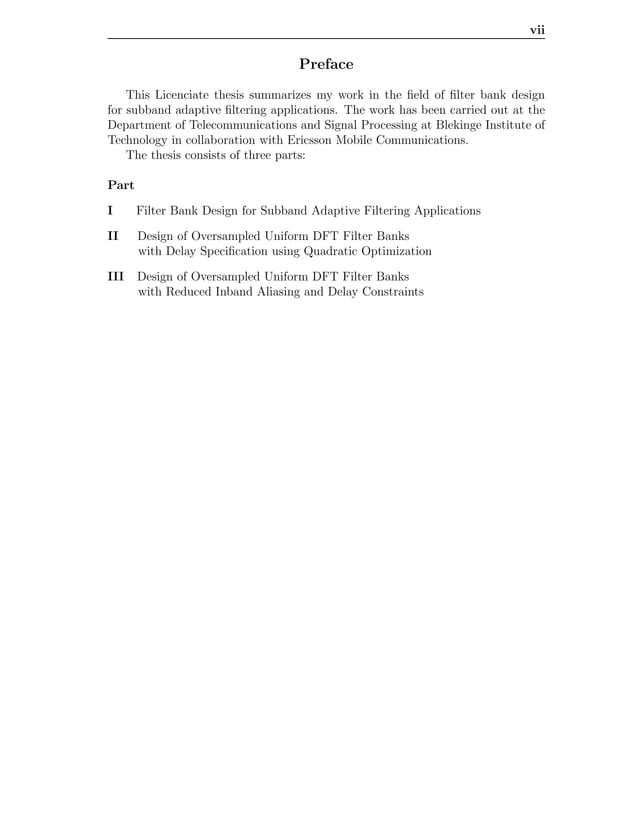 Filter Bank Design and adaptive filters.pdf | Digital Audio | Computer ...