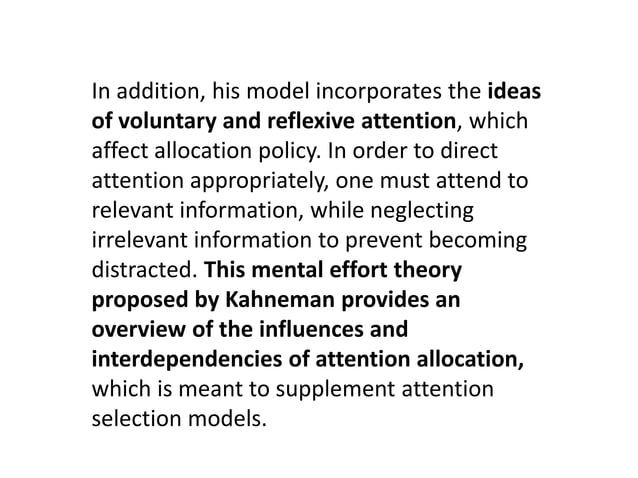 filter & capacity theories.pptx | Artificial Intelligence | Technology ...