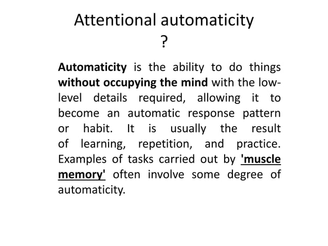 filter & capacity theories.pptx | Artificial Intelligence | Technology ...