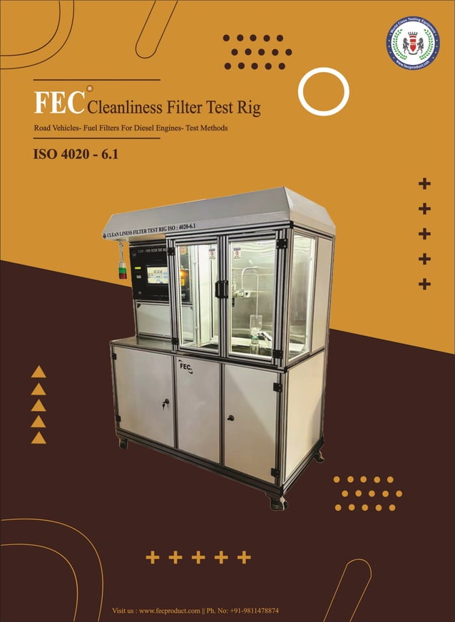 ISO 4020-6.1 Filter Cleanliness Test Equipment. | PDF | Home Appliances ...