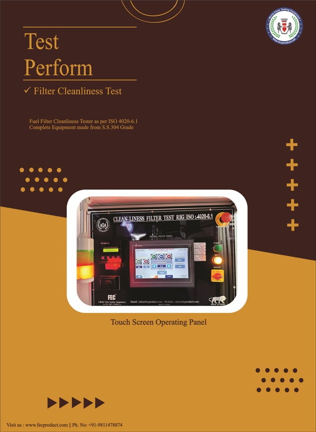 ISO 4020-6.1 Filter Cleanliness Test Equipment. | PDF | Home Appliances ...