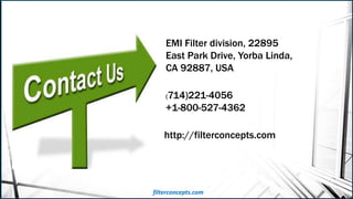 Filter Concepts Inc. | PPT