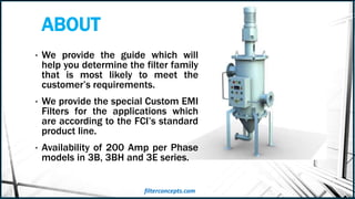 Filter Concepts Inc. | PPT