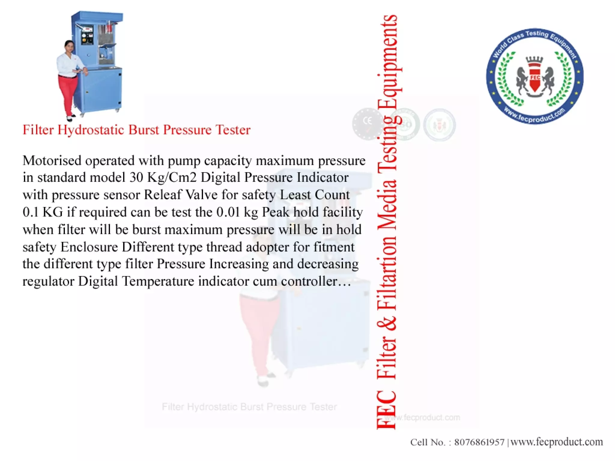 Filter hydrostatic burst pressure copy | PPT