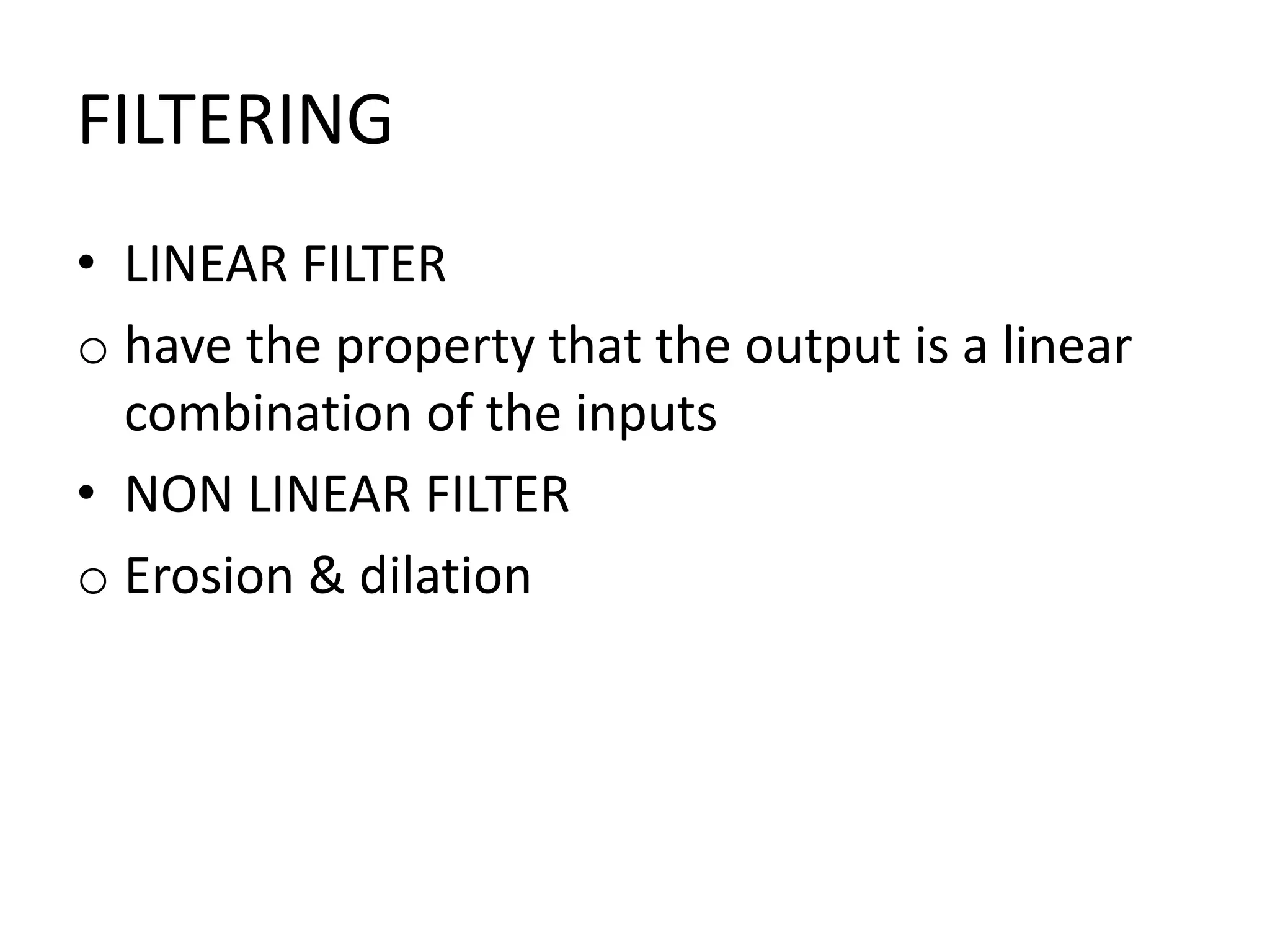 Filtering and masking | PPTX