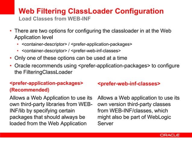 Weblogics Classloaders Filtering Classloader And Classloader Analysis Tool Ppt