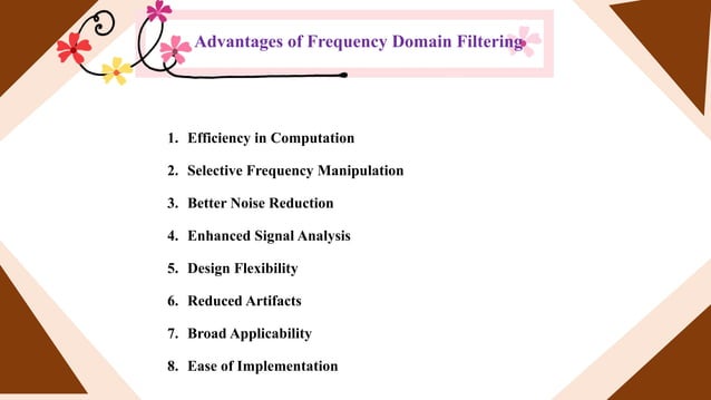 Filtering In The Frequency Domain Network Pptx