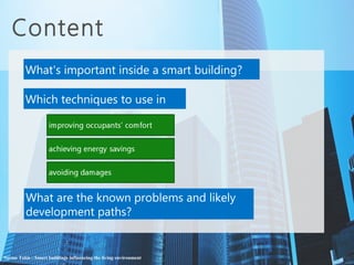 Summary of smart building | PPT