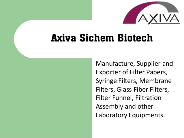 High Quality Syringe Filters and Laboratory Equipments Available at ...