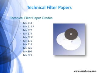 Filter Papers | PPTX