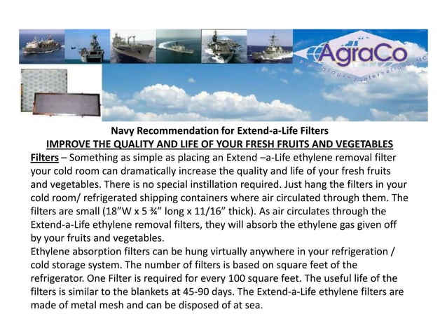 Ethylene Filter presentation | PPT