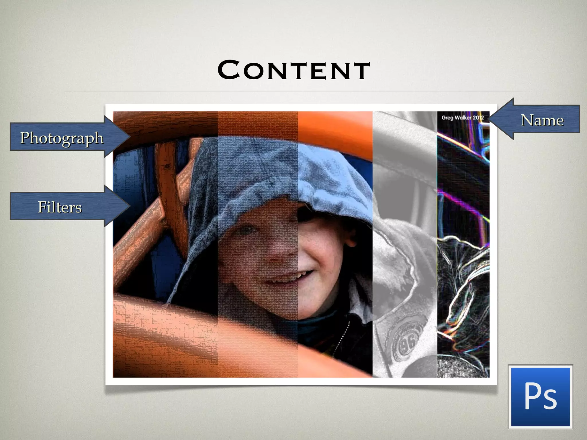 Photoshop Filters | PPT | Photo Editing Software | Computer Software ...