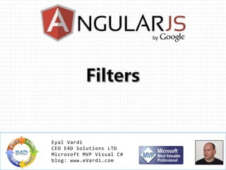 AngularJS Filters | PPTX